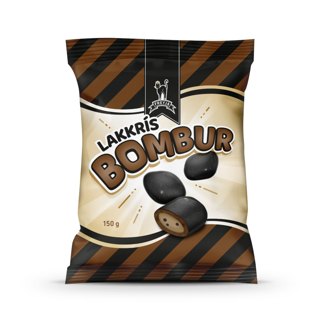 Bombur Lakkrís 24 x 150g - Nammi Godis